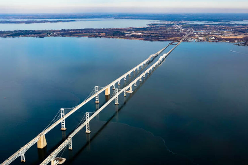 What habitats are found in the Chesapeake Bay watershed?